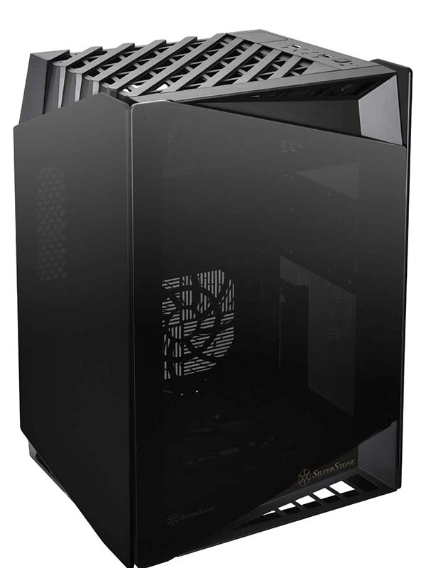SilverStone LD03 Mini-ITX Case, Black - SST-LD03B